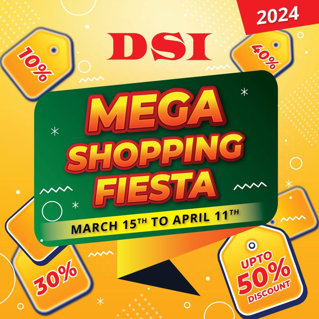 Upto 50% Discount at DSI Mega Shopping Fiesta | offers.lk