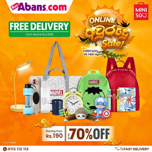 Avurudu Season Savings with MINISO! | offers.lk