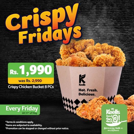 Make every Friday a FRI-YAY with our sizzling Crispy Chicken 8PCs ...