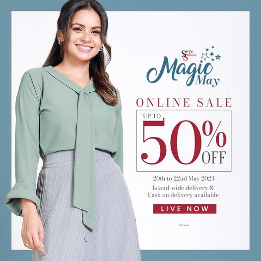 Spring & Summer Magic May Online Sale is NOW ON | offers.lk