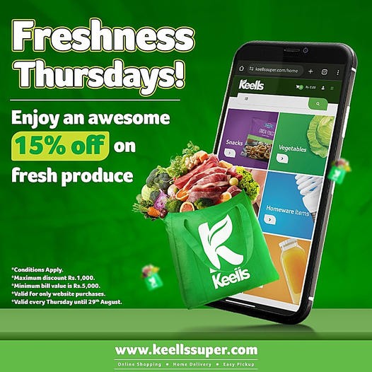 Enjoy a fantastic 15% off on fresh produce every Thursday at keels ...