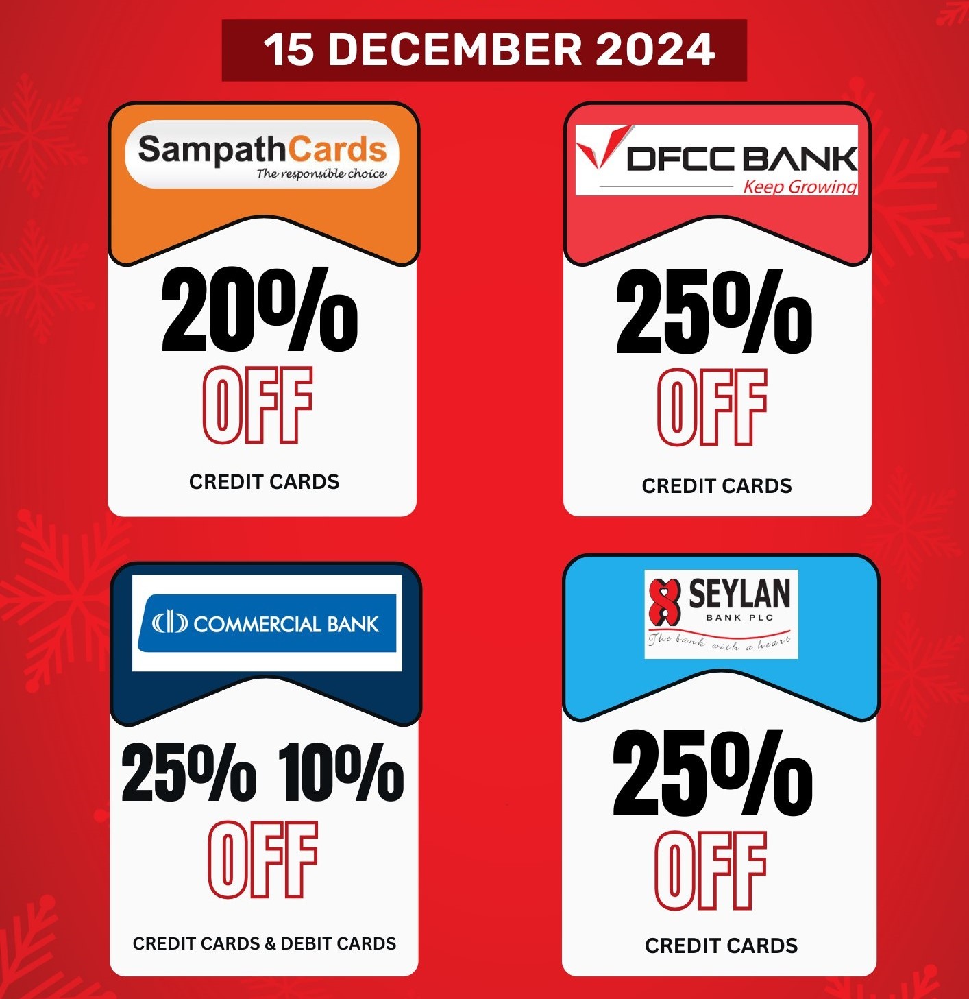 25% Discount at the House of Fashions for Selected Credit Cards | offers.lk