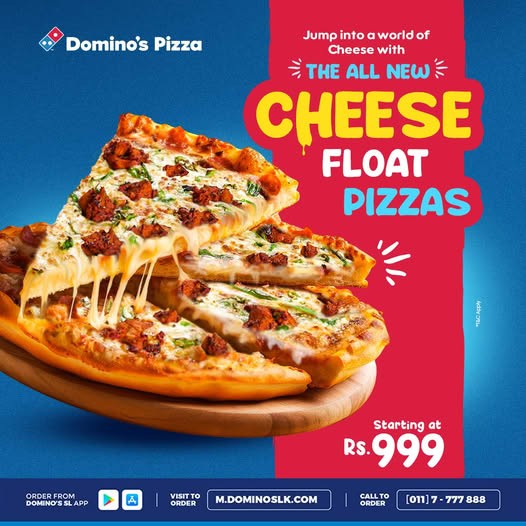 Domino’s Pizza’s All New Cheese Float Range of pizzas starting at just ...